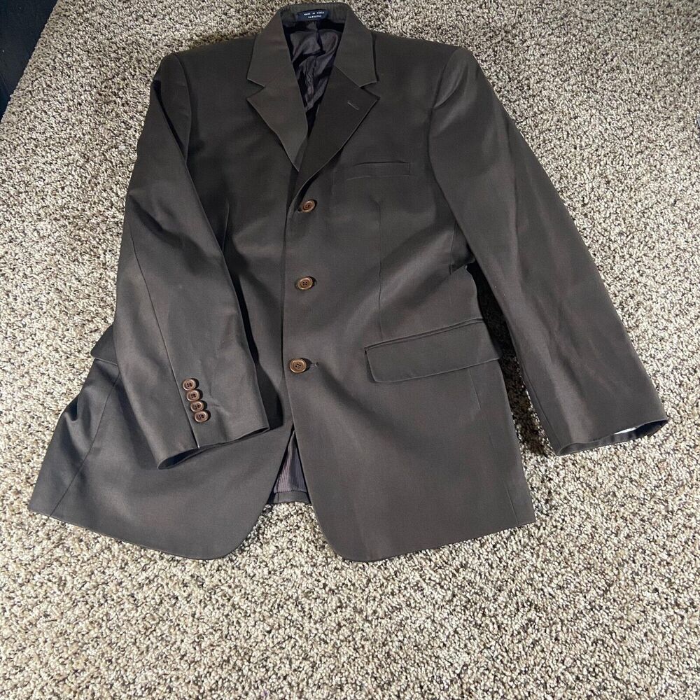 Vtg John Alexander Men's Blazer 42 Wool Single Breast… - Gem